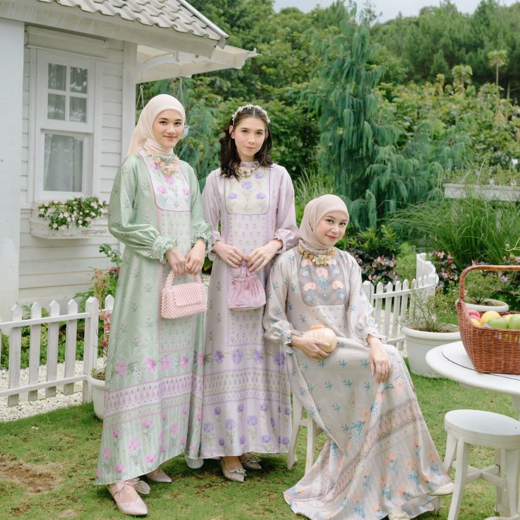 Jual Haidee & Orlin - La Rose Dress Kondangan | Shopee Indonesia