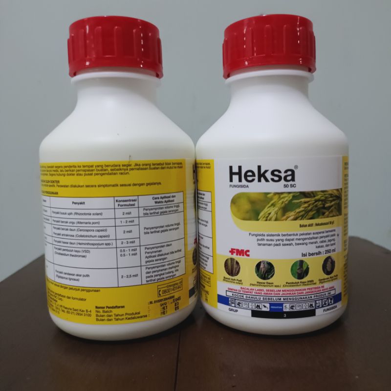 Jual Heksa 50 SC 250ml Kemasan New Heksakonazol Fungisida sistemik ...