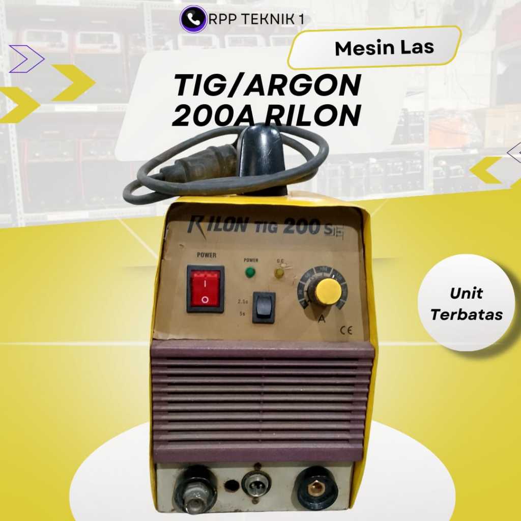 Jual MESIN LAS TIG/ARGON RILON 200A INVERTER WELDING | Shopee Indonesia