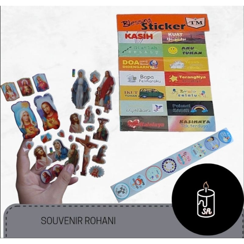 Jual PAKET HEMAT STIKER REWARD ANAK SEKOLAH MINGGU STICKER BIBEL ...