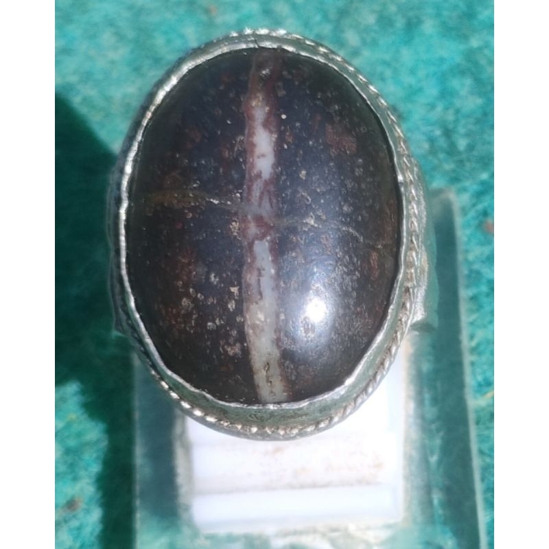 Jual BATU AKIK HASAN BADAR BESI TAPAK JALAK SERAMBUT TEMBUS NEMPEL ...