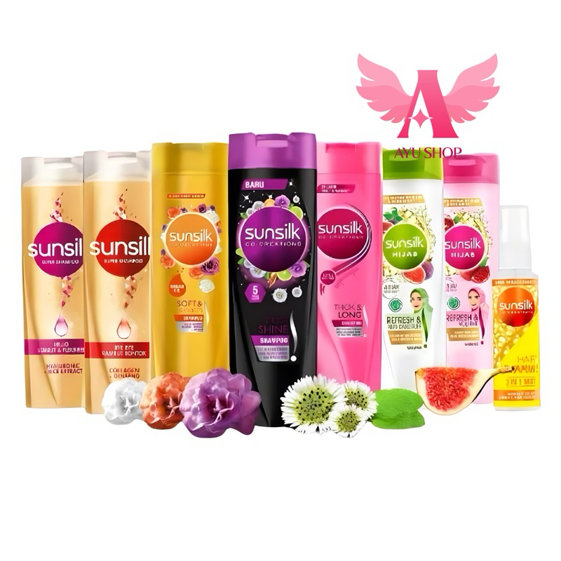 Jual SUNSILK Shampoo Super Bye Bye Rambut Rontok | Sunsi Hijab Anti ...