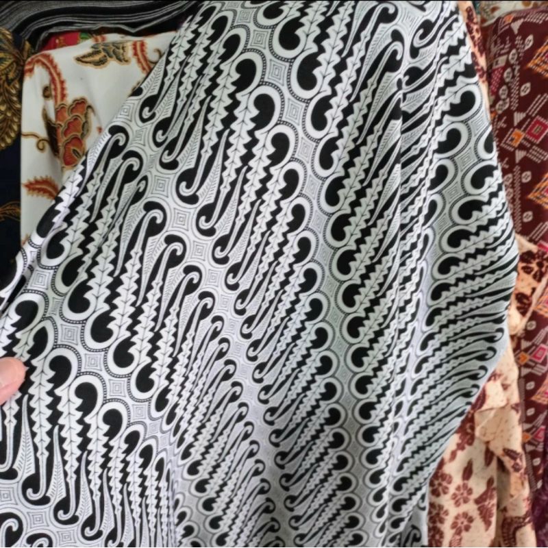 Jual kain batik rejeng meteran bsy by kedaton mas halus | Shopee Indonesia
