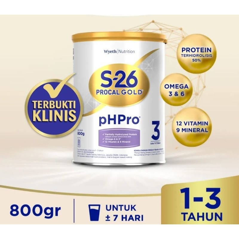 Jual S26 Procal Gold PH PRO 3 (1-3th) | Shopee Indonesia