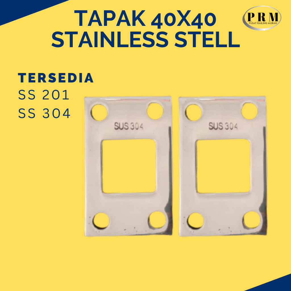 Jual TAPAK/BASEPLATE/PLENDES/TATAKAN TAPAK uNTUK HOLLOW 40x40 TIANG ...