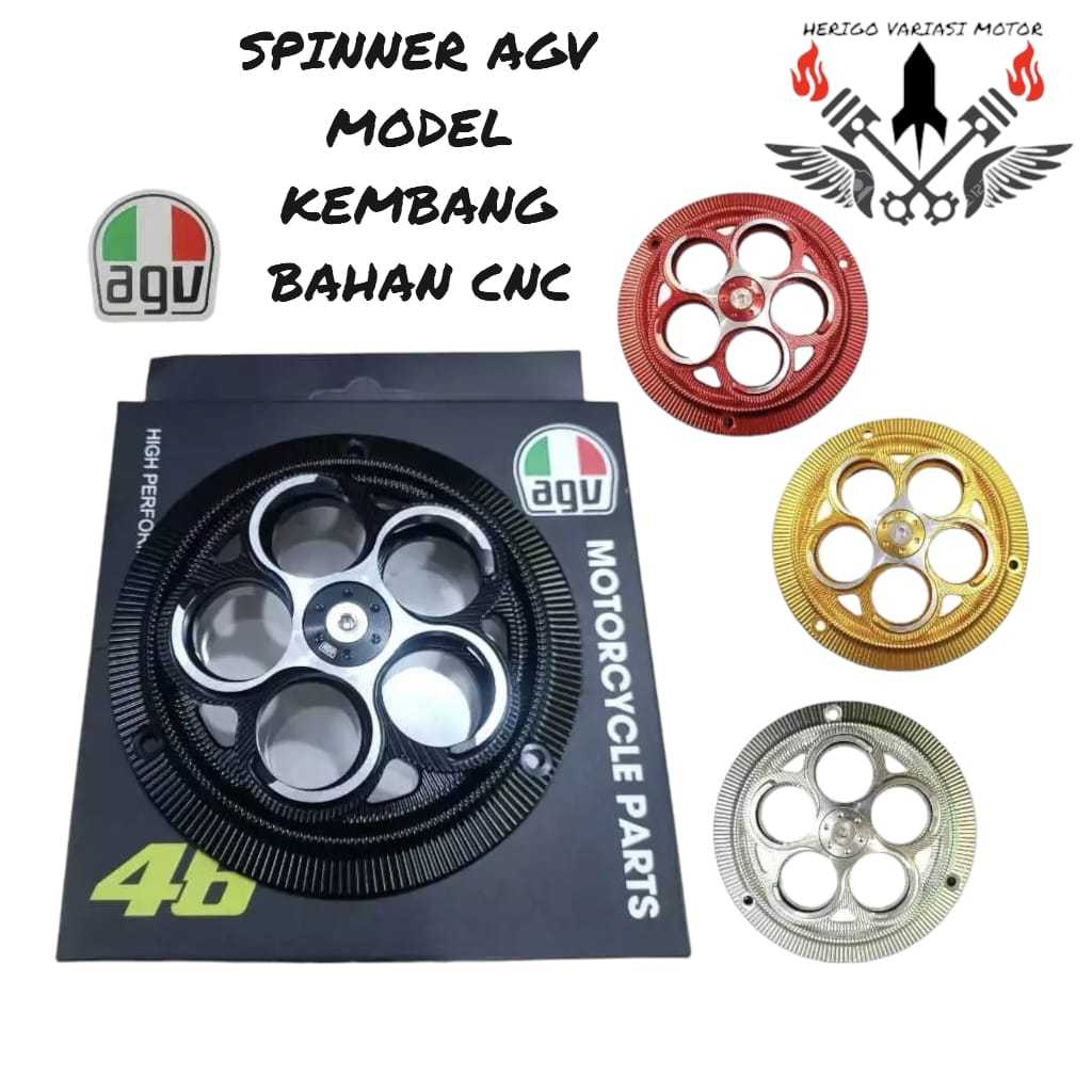 Jual Spinner Cover Kipas Full CNC Model Agv Cover Fan Spinner Full PNP ...