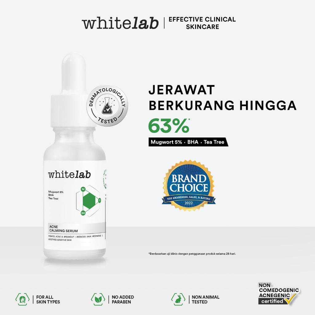 Jual Whitelab Acne Calming Serum 20ml | Shopee Indonesia