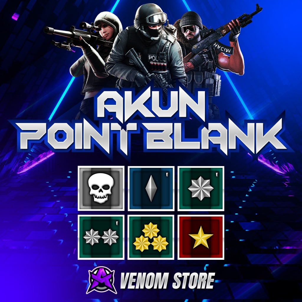 Jual CHAR POINT BLANK / CHAR PB - MAJOR - LETCOL - COLONEL - BRIGADIR ...