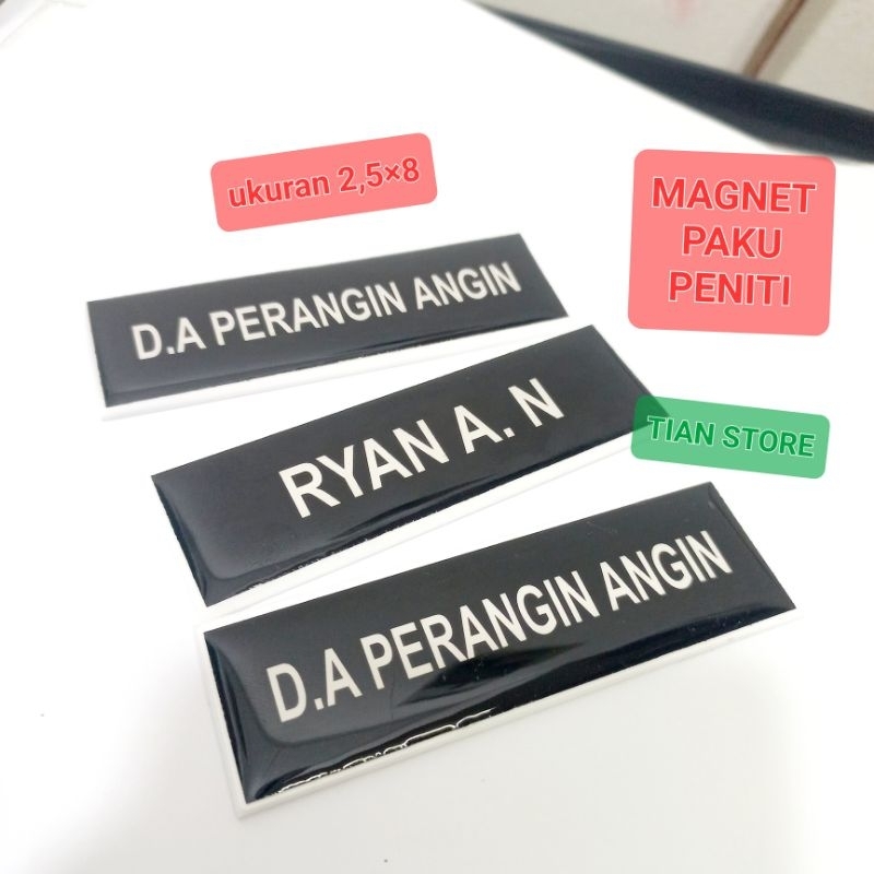 Jual Papan Nama/Nametag standart TNI Viber Coting | Shopee Indonesia