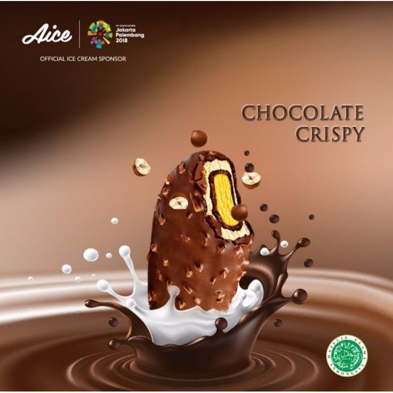 Jual Aice chocolate crispy 60 gr | Shopee Indonesia