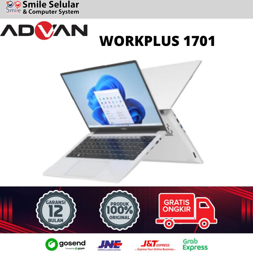 Jual Advan Workplus Model 1701 RAM 16GB-512GB SSD-Garansi Resmi ...