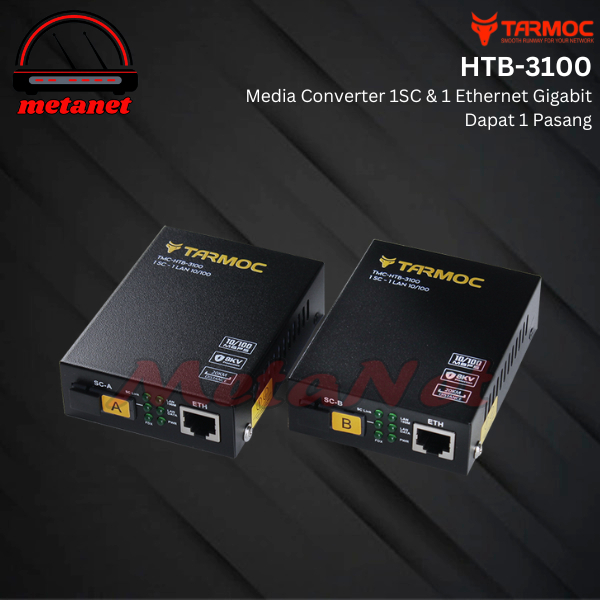 Jual Tarmoc TMC-HTB-3100 Media Converter HTB 3100 10/100 1FO 1Lan | Shopee Indonesia