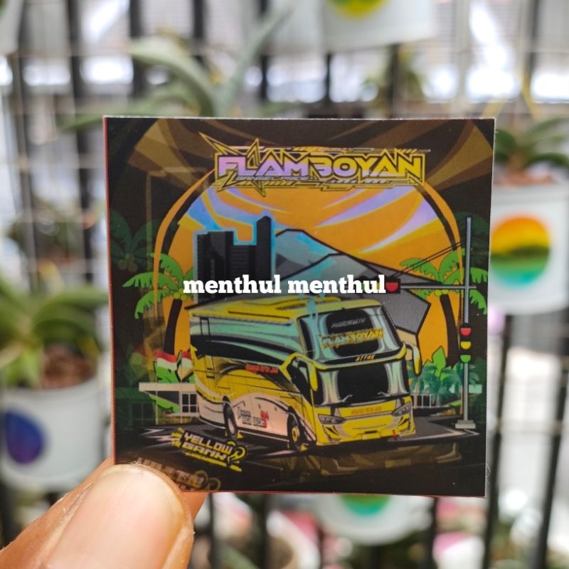 Jual stiker bus original langsung dari bus nya !! stiker bus mania ...