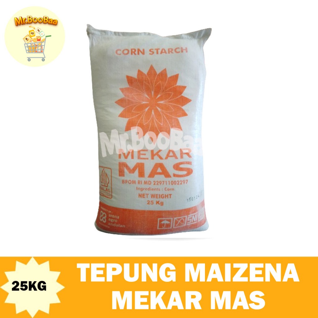 Jual MAIZENA MEKAR MAS Tepung Maizena / Tepung Jagung / Corn Starch 25 ...