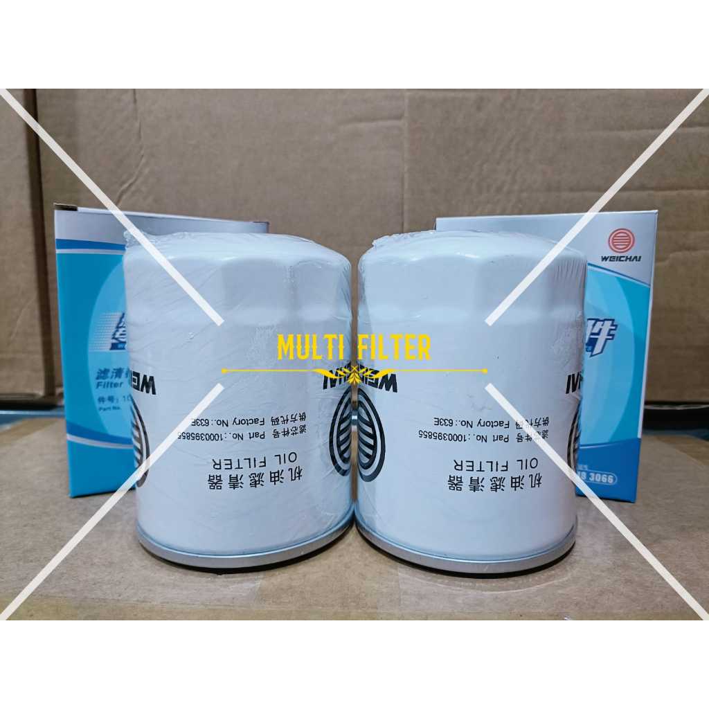 Jual Oil Filter WEICHAI / Filter Oli WEICHAI 1000395855 / 1000395855A ...