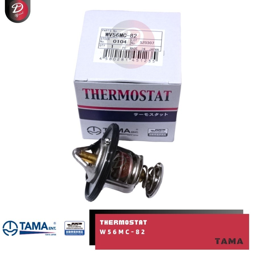 Jual Thermostat Mitsubishi Lancer Evo 3 Evo 4 CK4 1993-2002 Tama Jepang Ori | Shopee Indonesia