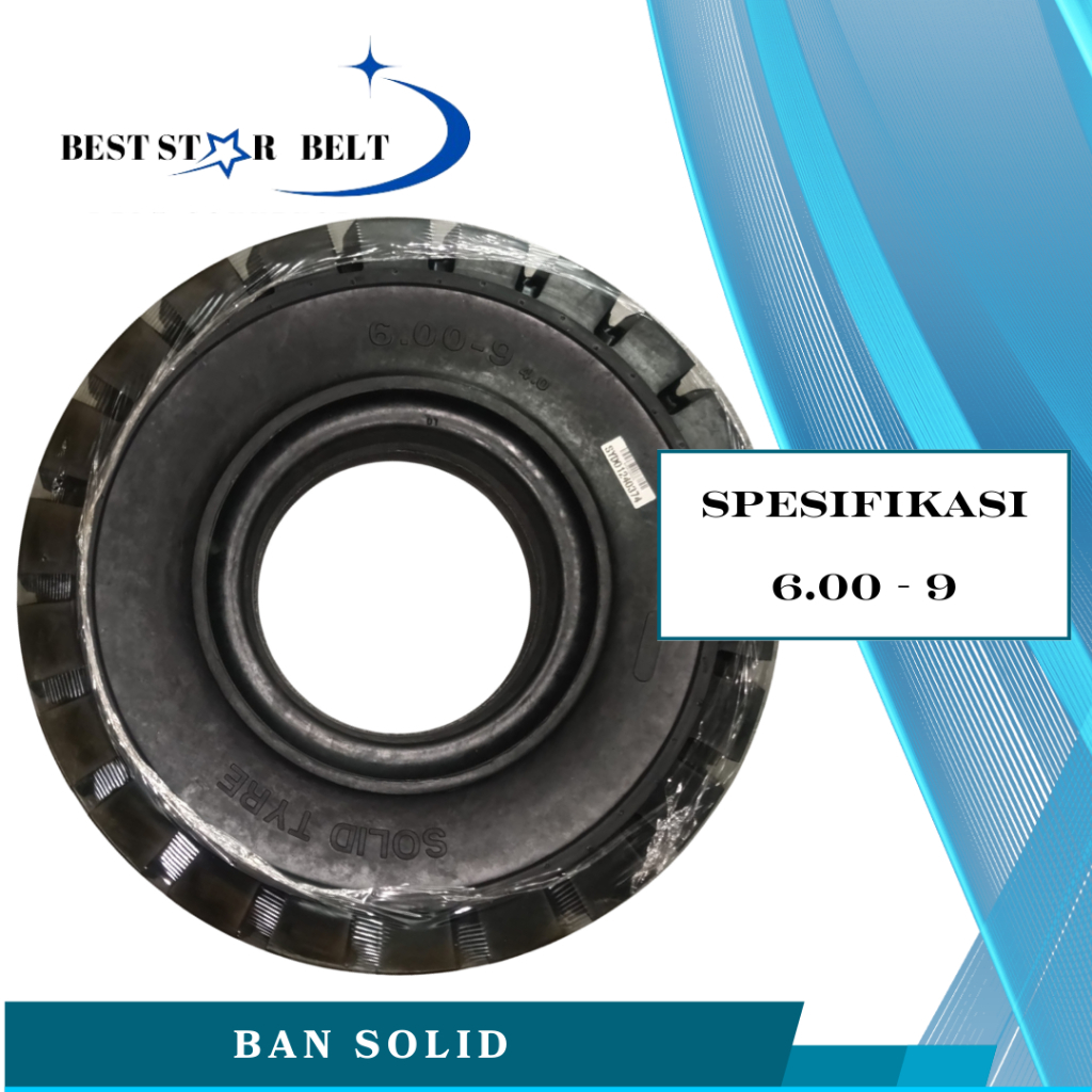 Jual Ban Solid Forklift 6.00-9 Forklift Solid Wheel 600*9 | Shopee Indonesia
