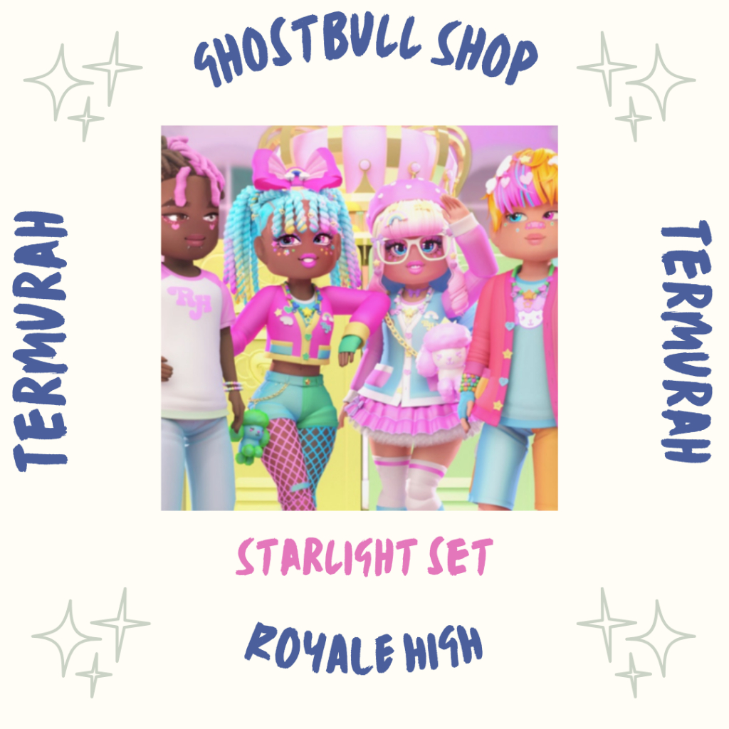 Jual Antivirus Starlight Set Terbaru Royale high Roblox | Shopee Indonesia