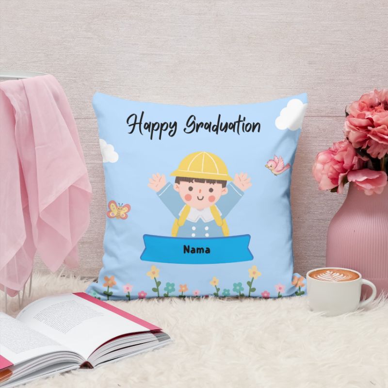 Jual SOUVENIR BANTAL CUSTOM GRADUATION TK / WISUDA TK / BANTAL PRINTING ...