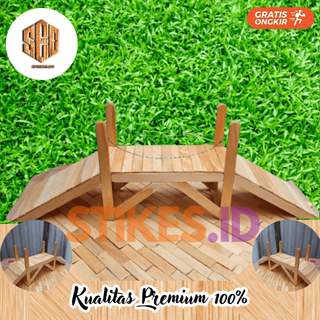 Jual Mainan Hamster Marmut Landak Mini Jembatan Dekorasi Kandang Hewan ...