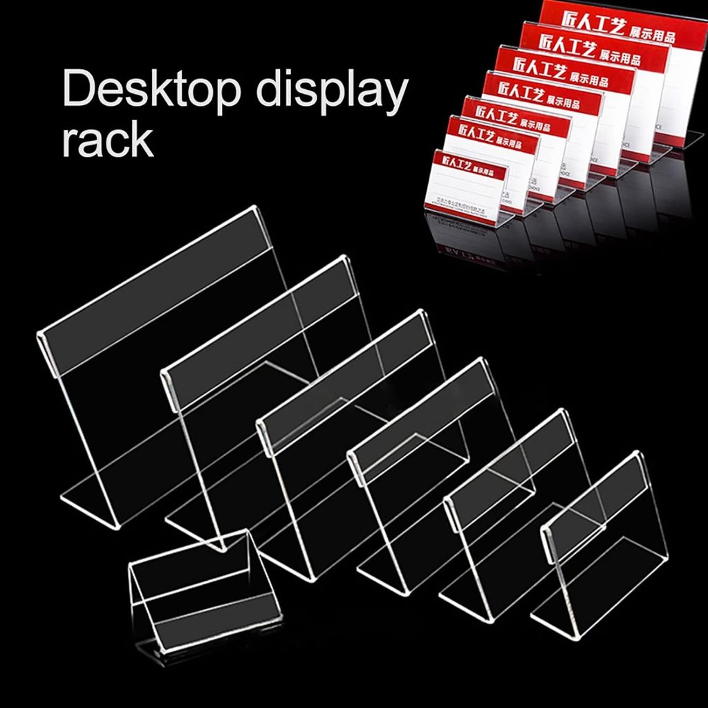 Jual Acrylic Tent Card Small - Brosur Desk Label Akrilik Meja Kecil ...