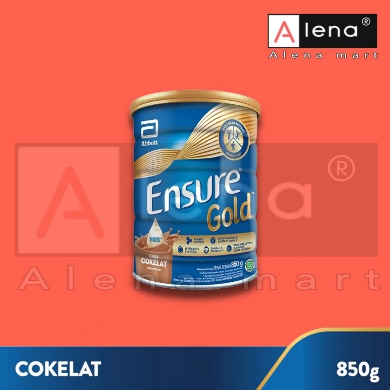 Jual Ensure GOLD Cokelat 850g,ENSURE GOLD COKELAT 850GRAM, ensure ...