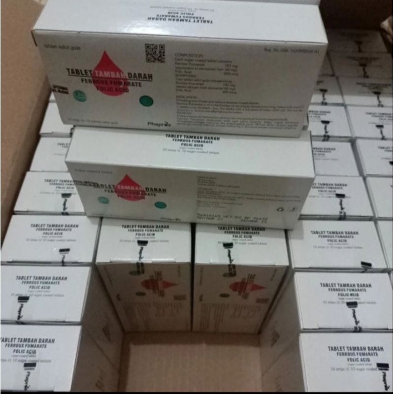 Jual obat tambah darah 1 box,100 tablet | Shopee Indonesia