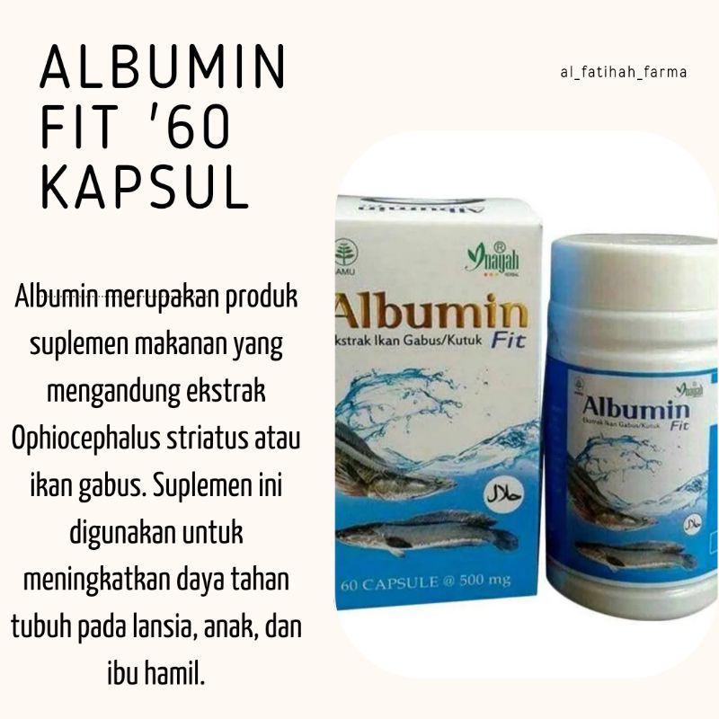 Jual Albumin fit (cek ketersediaan stok) | Shopee Indonesia