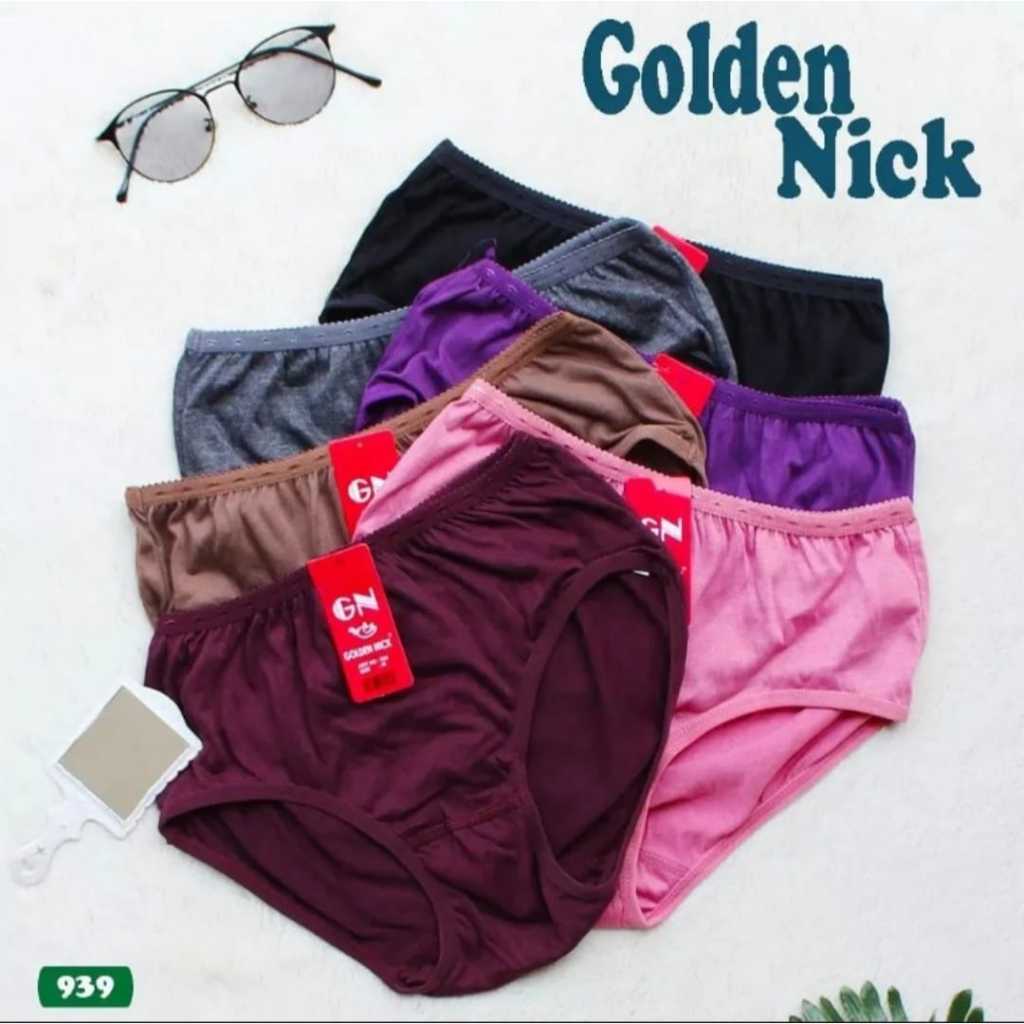Jual CD GOLDEN NICK celana dalam setengah lusin isi 6 pcs Celana dalam wanita dewasa termurah ...