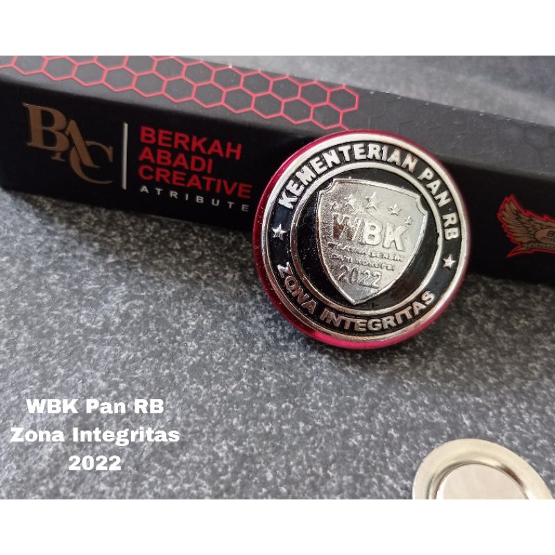 Jual Pin Wbk Kementerian PAN RB 2022 Exclusive By Bac | Shopee Indonesia