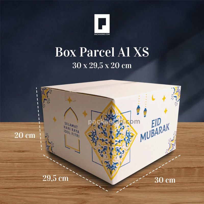Jual Box Parcel/Dus Parcel Idul Fitri Size XS uk 30x29,5x20 | Shopee ...
