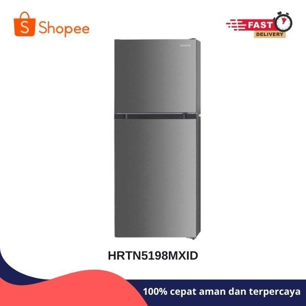 Jual Kulkas Hitachi HRTN5198MXID 2 Pintu 181 Liter Inox | Shopee Indonesia