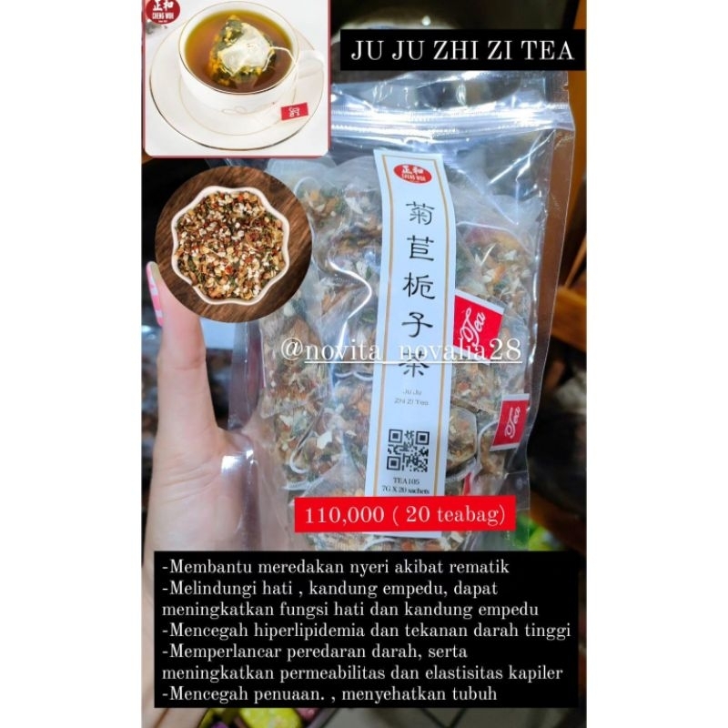 Jual Cheng woh JU JU ZHI TEA isi 20 teabag (PO penang) | Shopee Indonesia