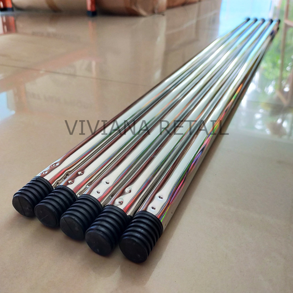 Jual Gagang Pel Sapu Stainless Anti Karat Serbaguna | Shopee Indonesia