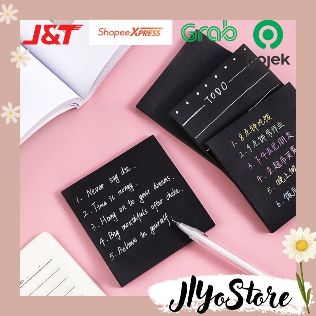 Jual Sticky Notes Memo Paper Notepad Pengingat Sekolah ATK Stationery ...