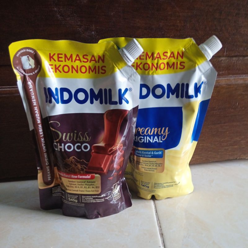 Jual indomilk susu kental manis pouch 545 gram | Shopee Indonesia