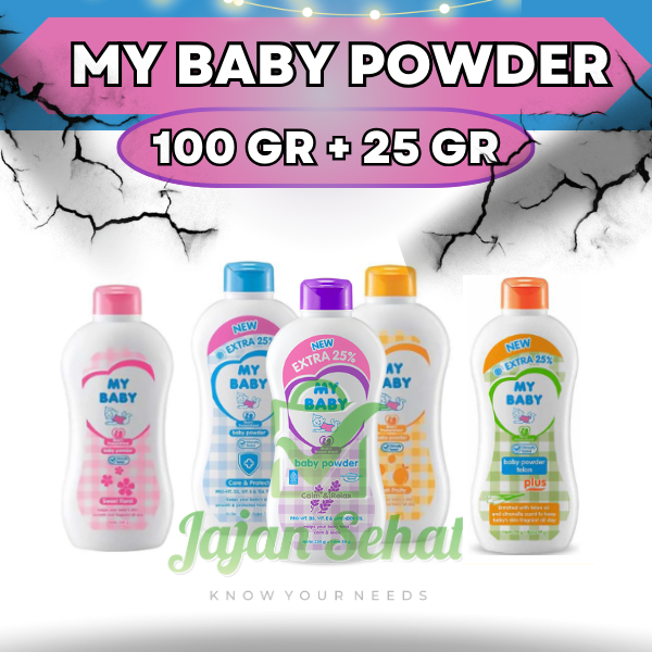 Jual My Baby Powder 100gr + 25gr | Shopee Indonesia