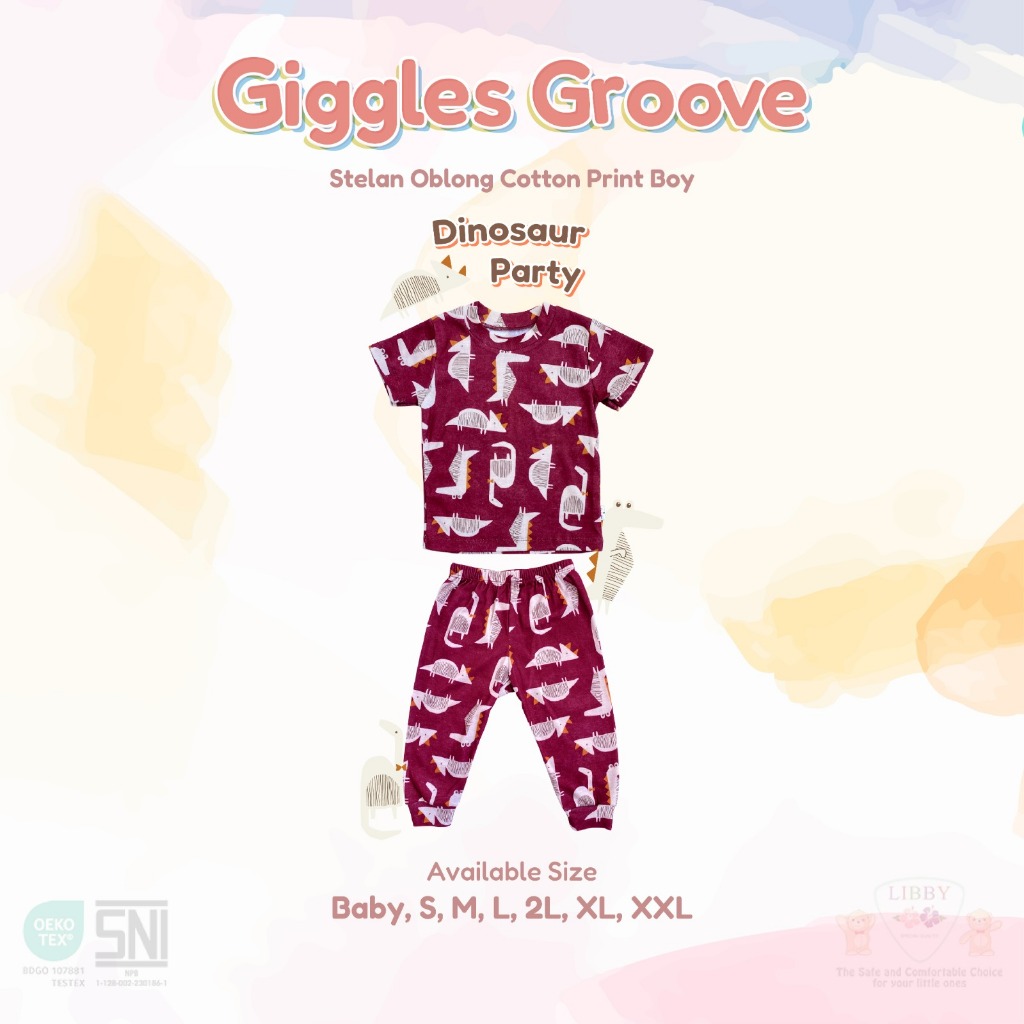 Jual Libby Setelan Oblong TIPIS NB-XXL Setelan Pendek Panjang Giggles ... Jual Libby Setelan Oblong TIPIS NB-XXL Setelan Pendek Panjang Giggles ...