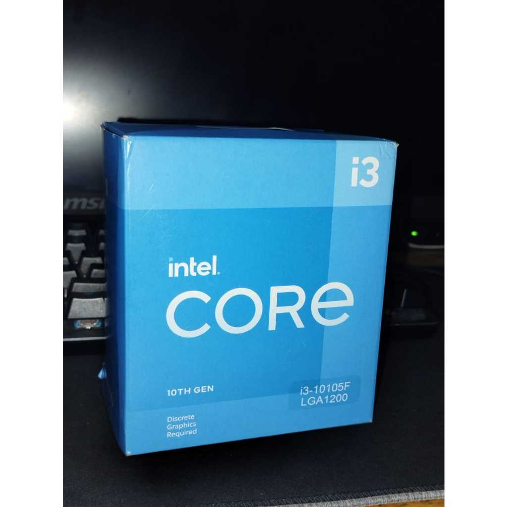 Jual PROCESSOR INTEL CORE i3 10105F LGA1200 Comet Lake Box | Shopee Indonesia