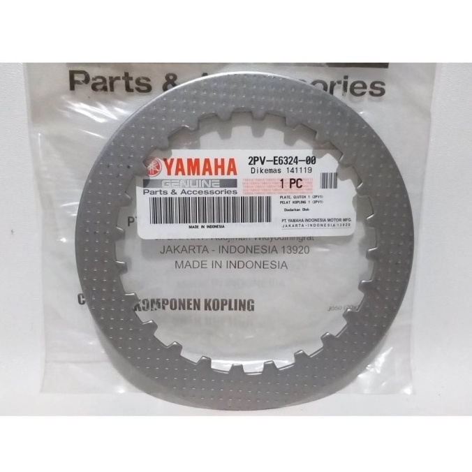 Jual PLAT KOPLING GESEK YAMAHA R15 V2 XABRE VIXION NVA JUPITER MX KING YGP ASLI ORI /2PV-E6324 ...