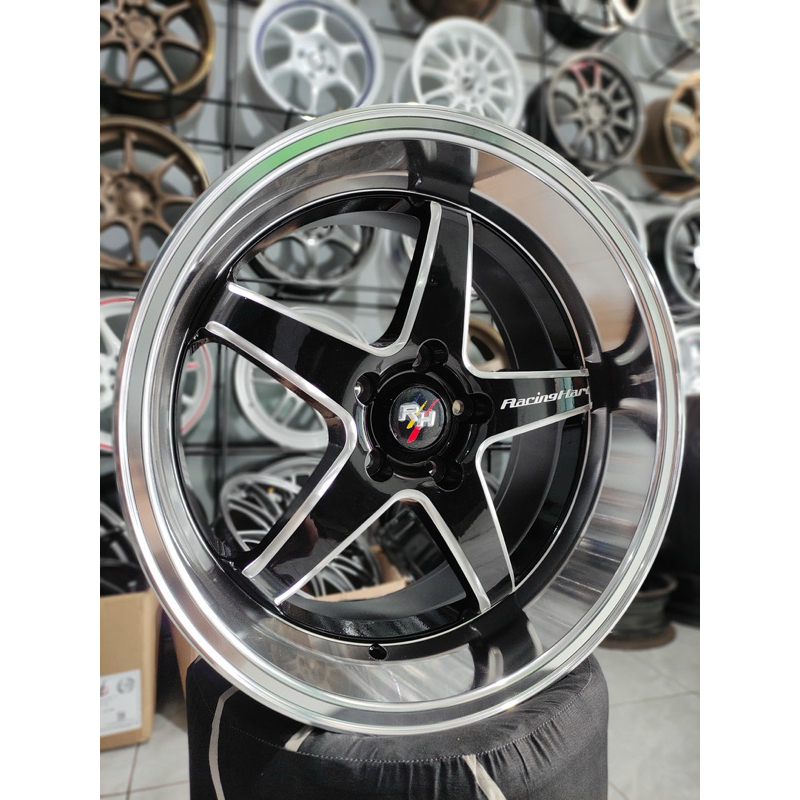 Jual velg samlong racing hart r18 pcd 5x114 lebar 9,5 et22 spek reborn ...