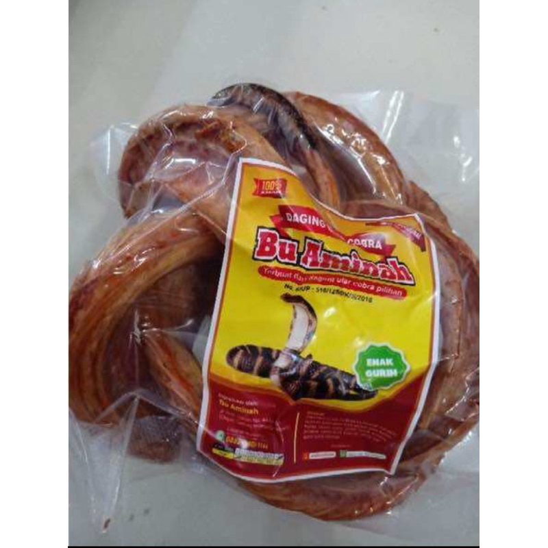 Jual Daging Ular Cobra Goreng Ibu Aminah | Shopee Indonesia