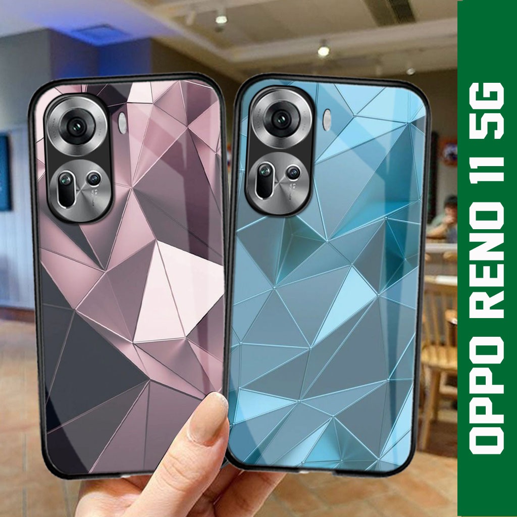 Jual Softcase Kaca Oppo Reno 11 5G Terbaru [M208] Case Handphone Oppo ...
