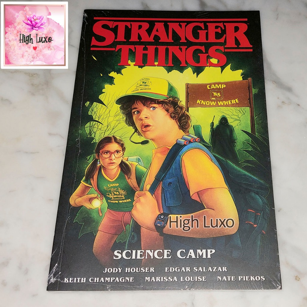 Jual Buku Komik Graphic Novel Stranger Things Science Camp Comic Book ...