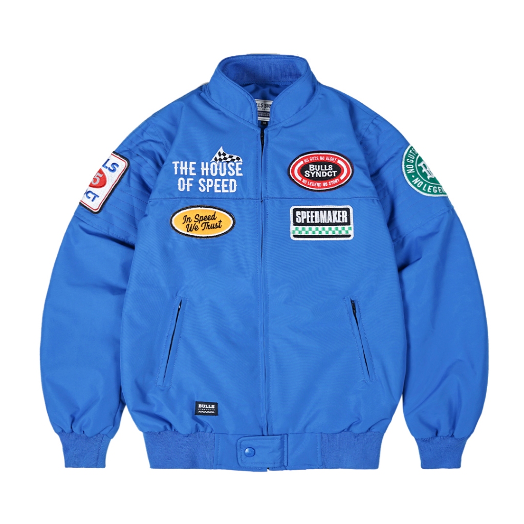 Jual BULLS SYNDICATE Jacket Bacchetta Blue | Shopee Indonesia