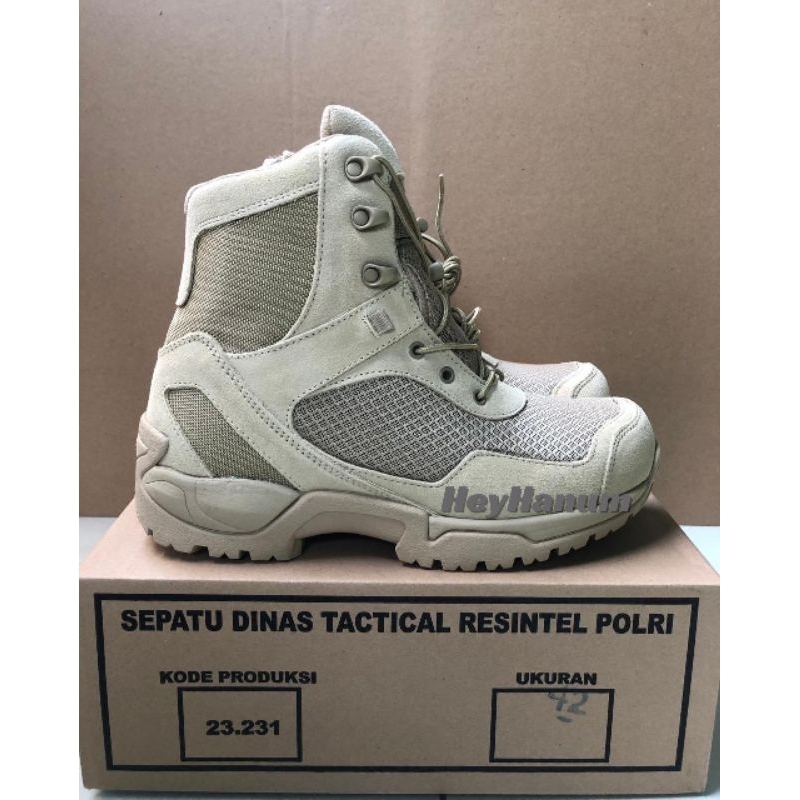 Jual Sepatu PDL jatah resintel polri / Sepatu PDL gurun / Sepatu ...