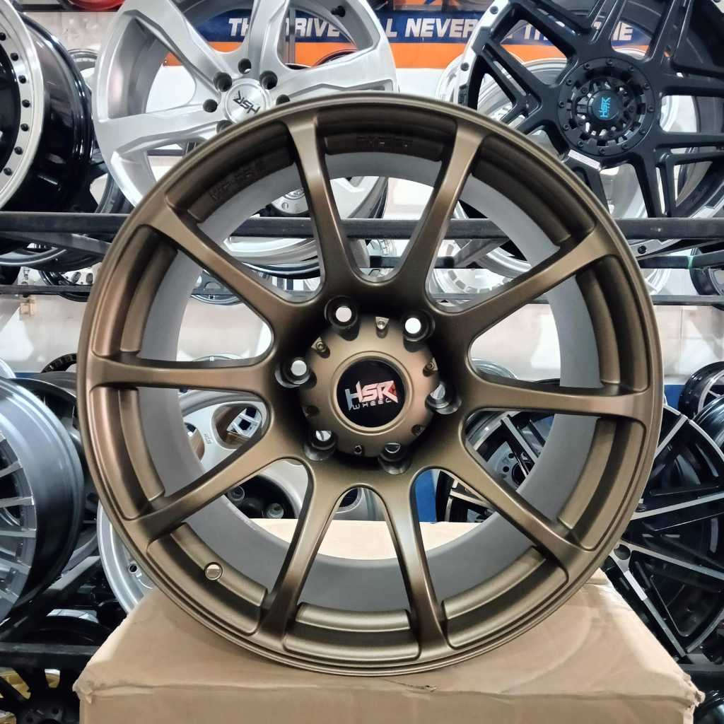 Jual Velg Mobil Hiroshima Hsr Ring 18 Untuk Ford Hilux Pajero Fortuner Pcd 6X139.7-Palembang ...