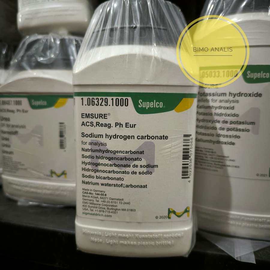 Jual SODIUM HYDROGEN CARBONATE 1KG Merck 106329 / NATRIUM BICARBONATE ...