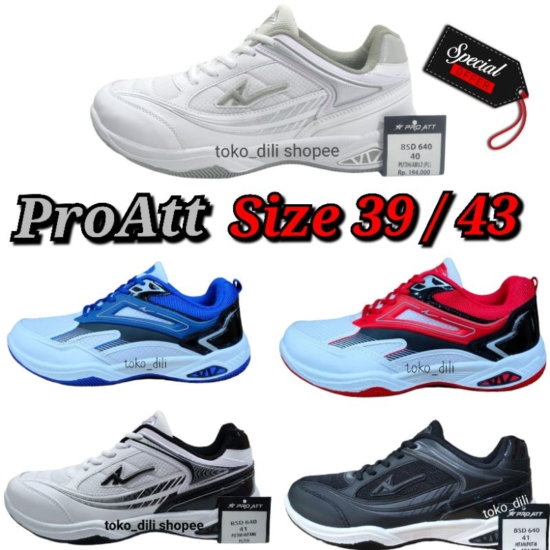 Jual Sepatu OLAHRAGA/ Sekolah Proatt bsd ORIGINAL Size: 40/43 | Shopee Indonesia
