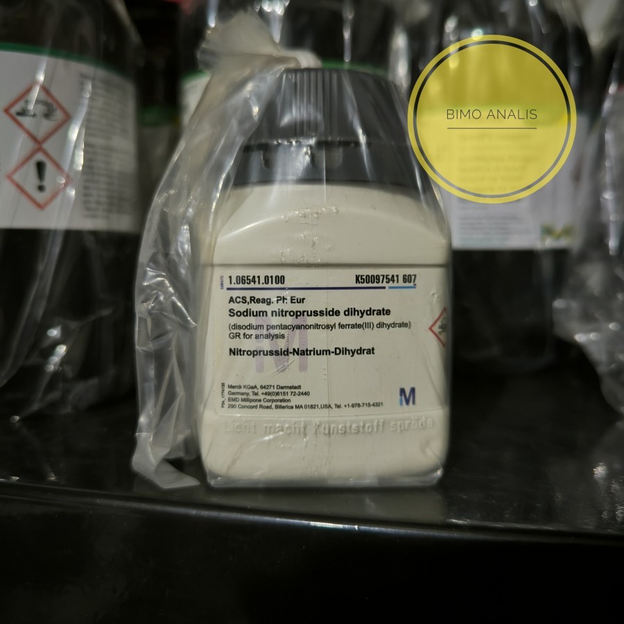 Jual Sodium Nitroprusside Dihydrate 100gr Merck 106541 / Natrium ...